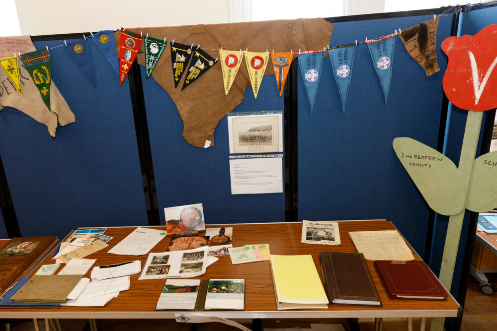 Camp Display - European Section | 2nd Renfrew Trinity